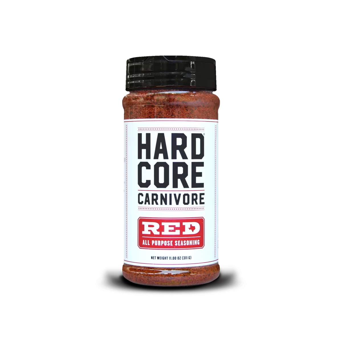Hardcore Carnivore Red BBQ Rub – 311g (11 Oz) – Great Outdoors BBQ Co